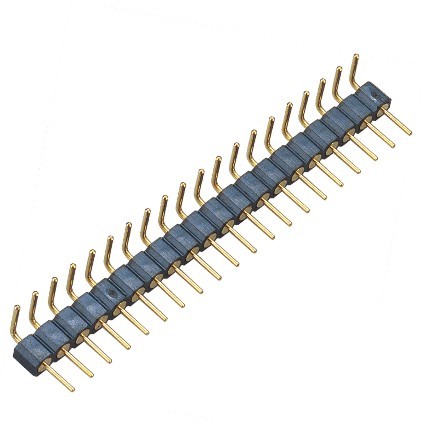 Header Pin Mesin 2,54 mm R / A PPS H = 3,0 Mm L = 12,7 Konektor WCON